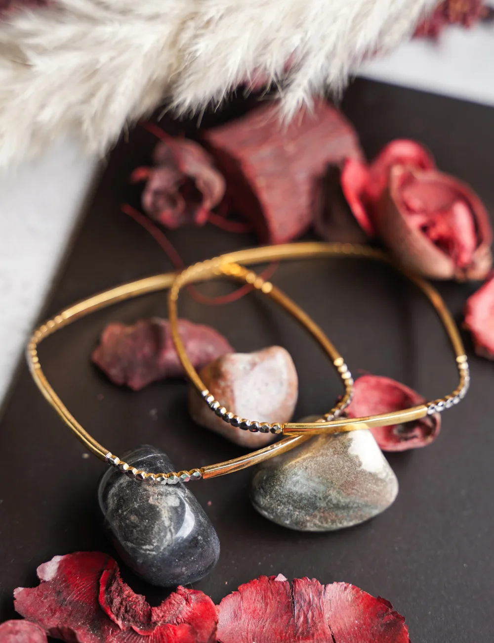 Luminous Arc Bangle – CaratsnFacets